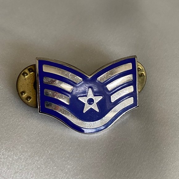 Air Force | Accessories | Silver Blue Enamel United States Air Force ...